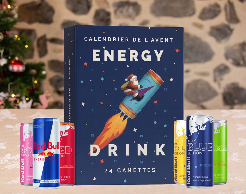 Calendrier de l'Avent Red Bull 2025